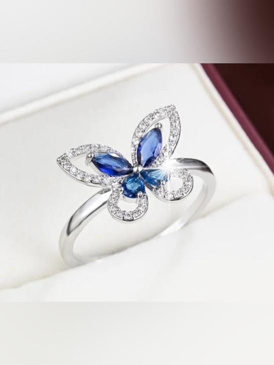 Ring | Jewelry | Individually 8 Or Bundle 42 Ring Silver Butterfly Ring ...